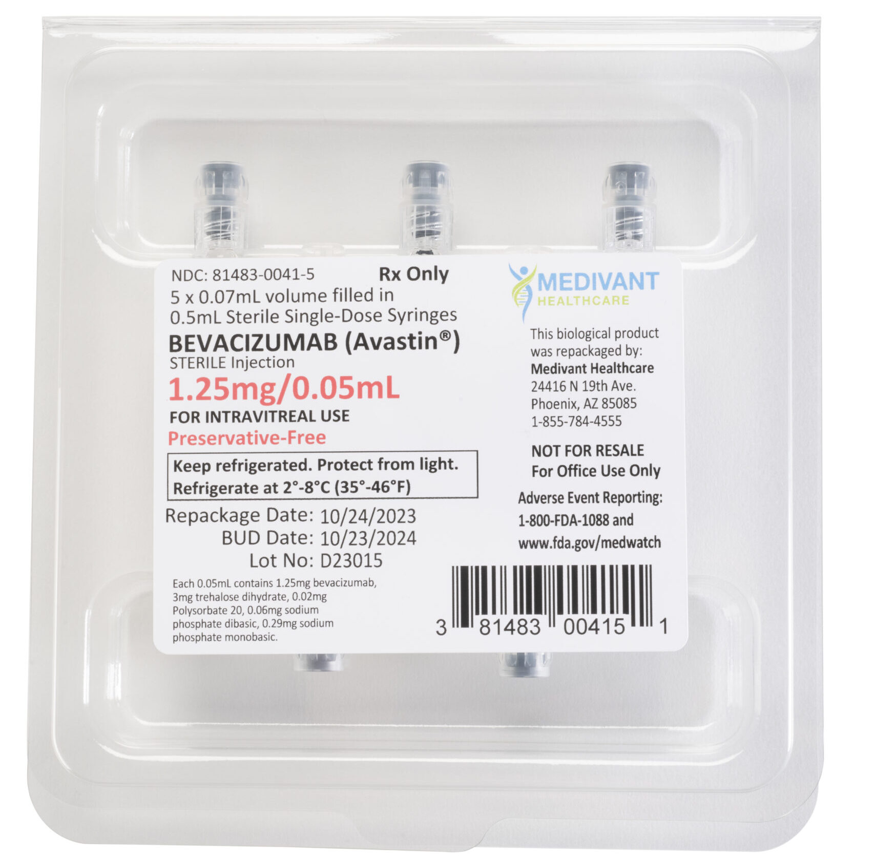 Best Pre Filled Syringes Manufacturing Company in USA
